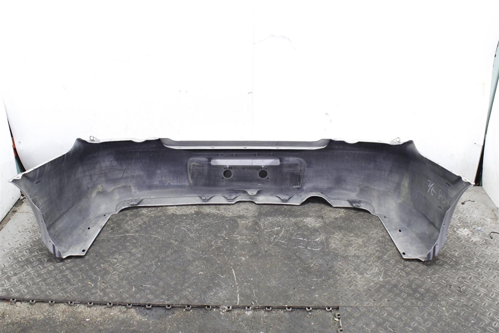 2005-2007+Subaru+WRX+STI+Rear+Bumper+Cover+Assembly+White+OEM+ ...