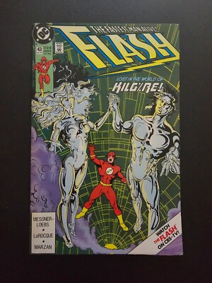 DC Comics The Flash #43 October 1990 Greg LaRocque Cover | eBay