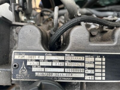 Deutz F4M 1011F motor. Diesel Deutz F4M 1011F motor. I have 2 available ...