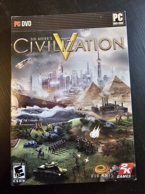 Sid Meier's Civilization Firaxis Games 2K Games PC DVD-ROM Game Manual ...