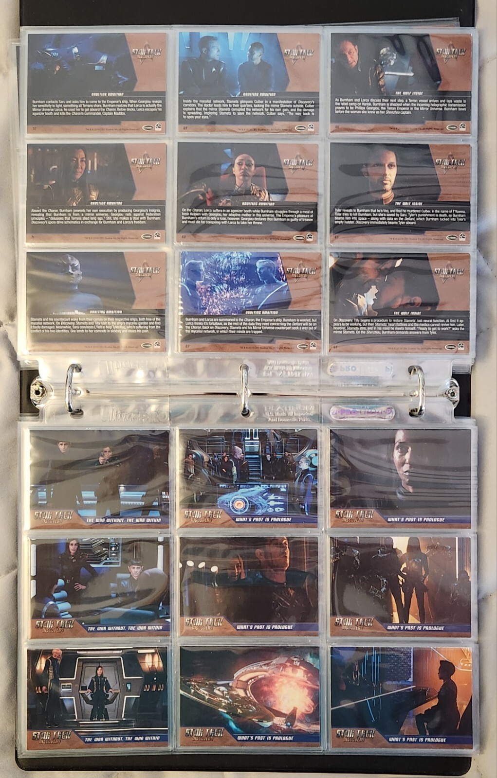 Star Trek Discovery Season One Mini Master Set Subsets Toppers Promos ...