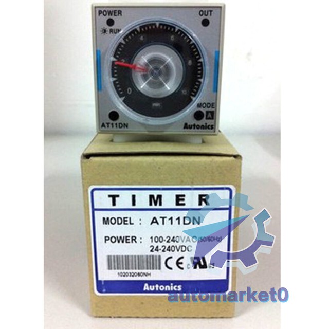 Autonics AT11DN Analog Timer 11-pin Socket Type for sale online | eBay