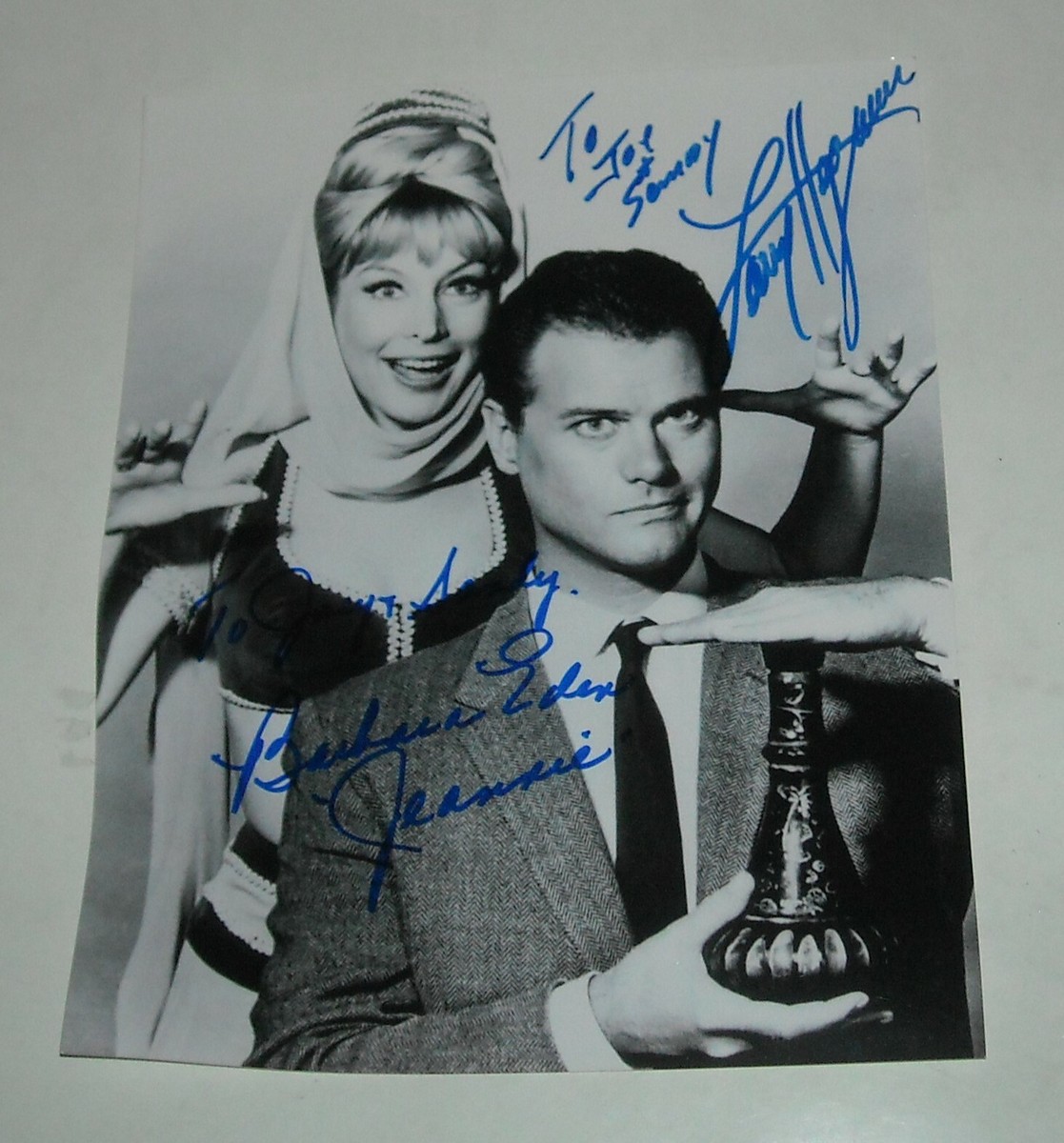 Larry Hagman And Barbara Eden