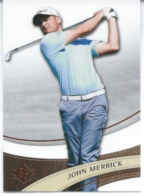 2014 Upper Deck SP Golf JOHN MERRICK PGA Masters Tournament US Open ...