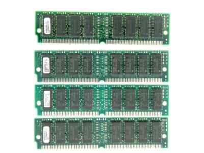 64MB 4X16MB Micron MT8D432M-6X Original EDO 60ns Tin 72-pin SIMM USED ...