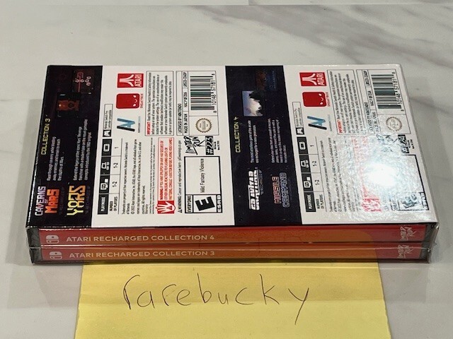 Atari Recharged Collection 3 + 4 Dual Pack (Nintendo Switch) NEW SEALED ...