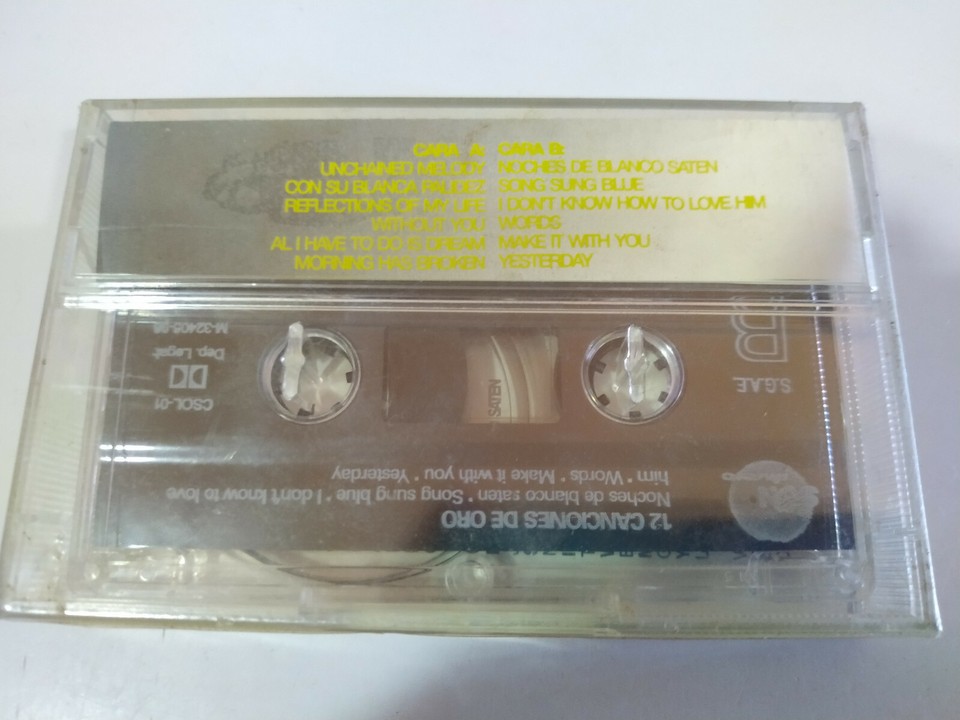 12 Songs of Gold Unchained Melody Yesterday - Tape Cassette New 2T | eBay