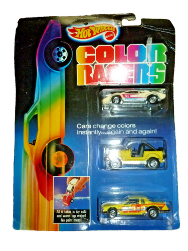 Vintage 1987 Hot Wheels Color Racers Never Opened Lamborgini Countach ...