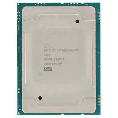 Intel Xeon Silver 4214 12-Core 2.2 GHz (3.2 GHz Turbo) LGA 3647 (inkl ...