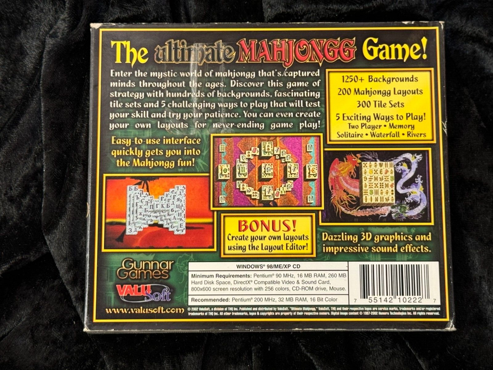 Ultimate Mahjongg 5 PC CD ROM Video Game | eBay