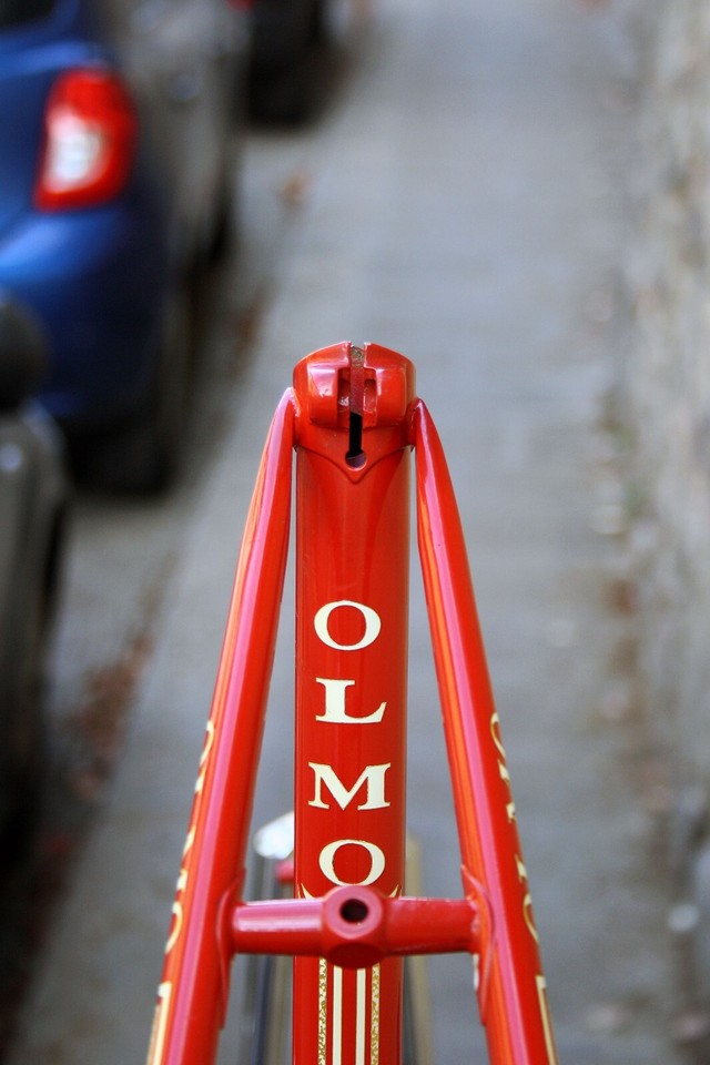 NOS olmo competition 1986 steel frame new old stock made italy columbus ...