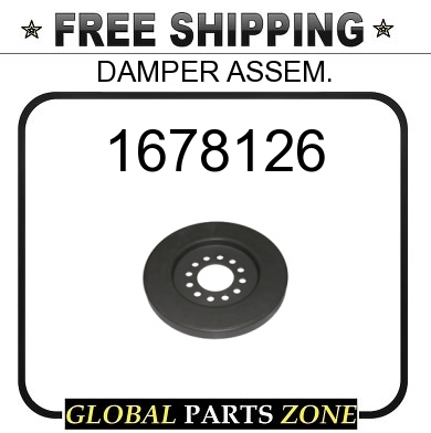 1678126 - DAMPER ASSEM. 1084097 4P4297 7E9520 1084096 1682100 2P4645 ...
