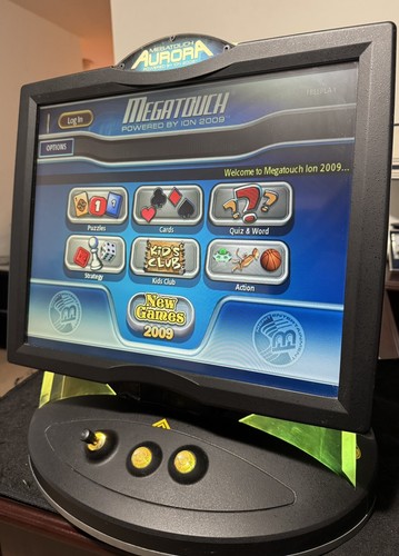 WOW! Merit Megatouch Aurora Arcade Video Multi Game Machine w/ 19” LCD ...