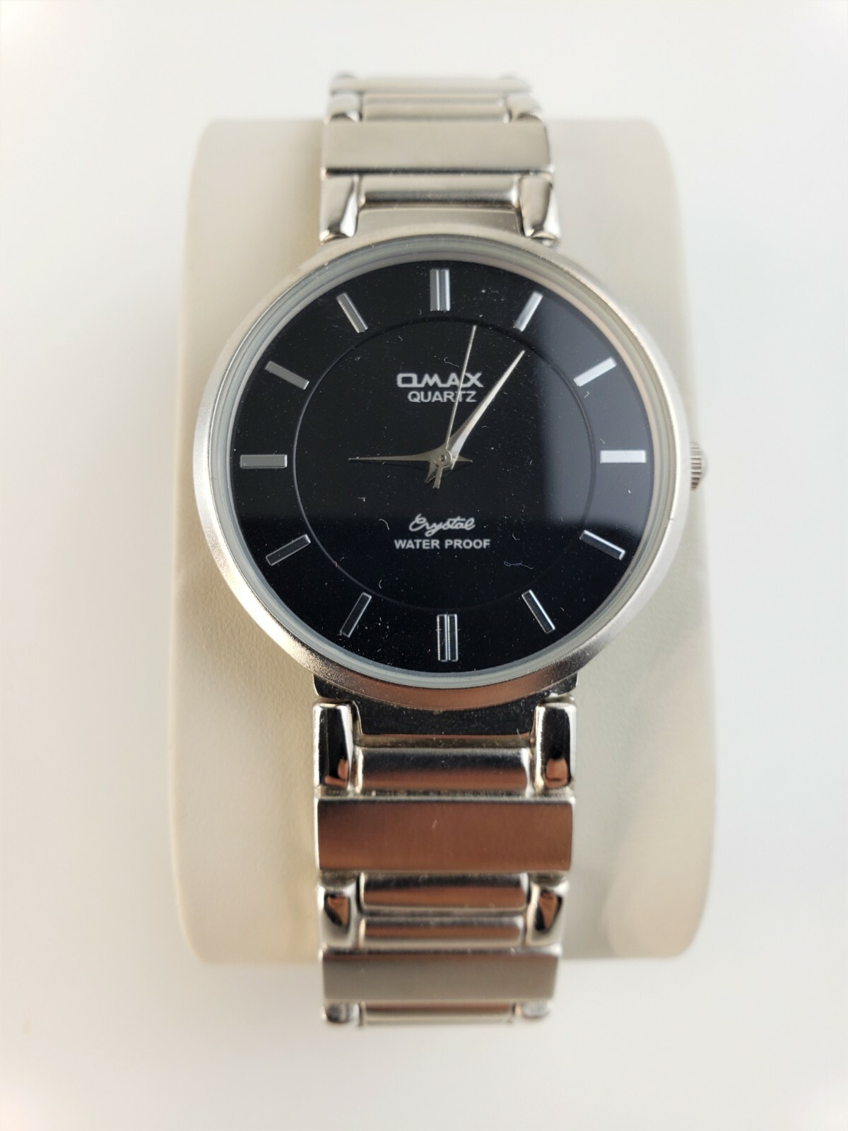 New Qmax Quartz Crystal Waterproof S.S. Watch HG2006 Japan 7.5"L New ...