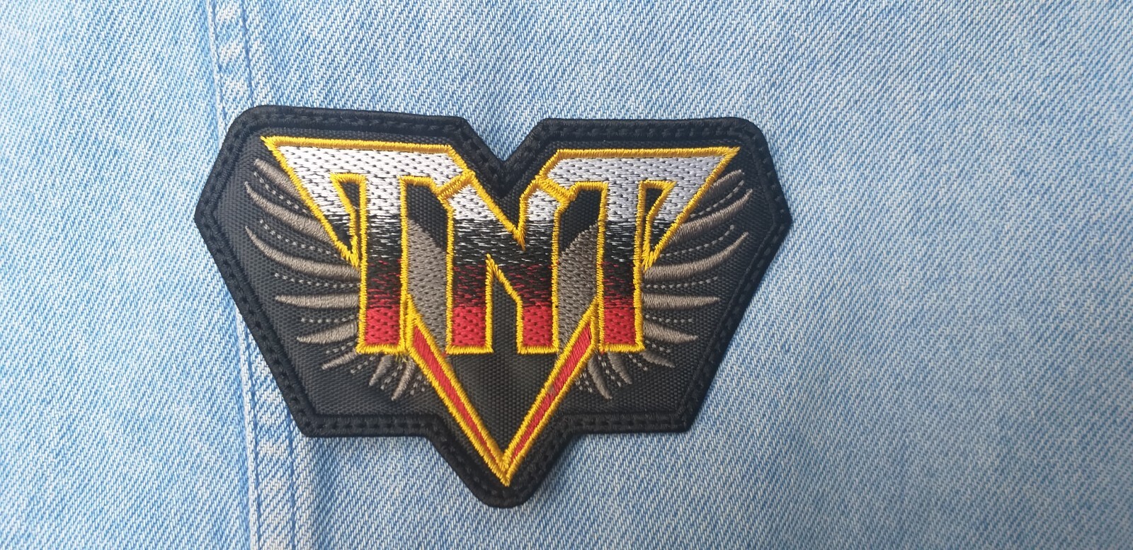 Reckless Love Keel TNT Santa Cruz H.E.A.T. embroidered patch hard rock ...