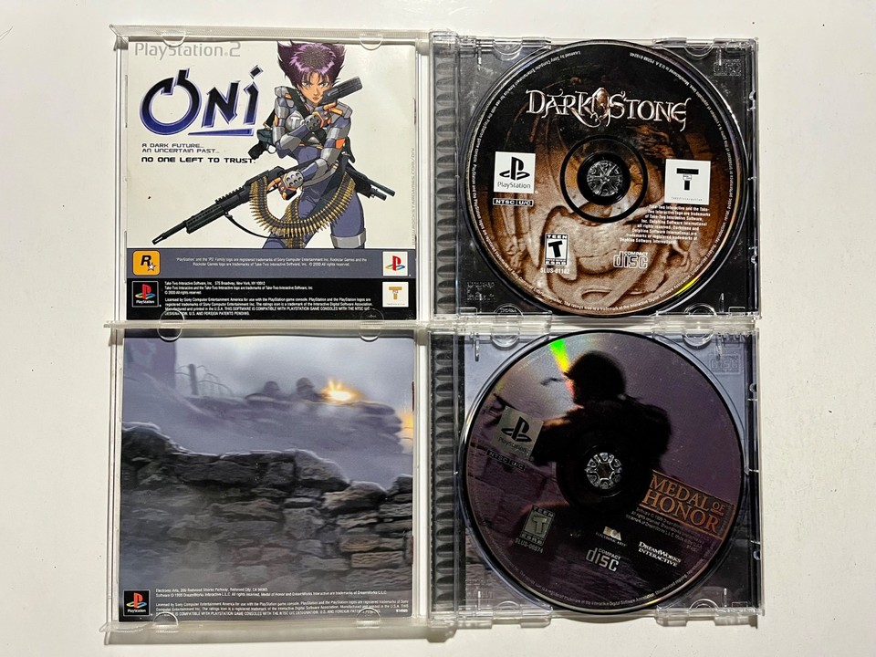 PlayStation 1 PS1 Video Games Lot Bundle🔥 Works! Medal Of Honor Dark ...