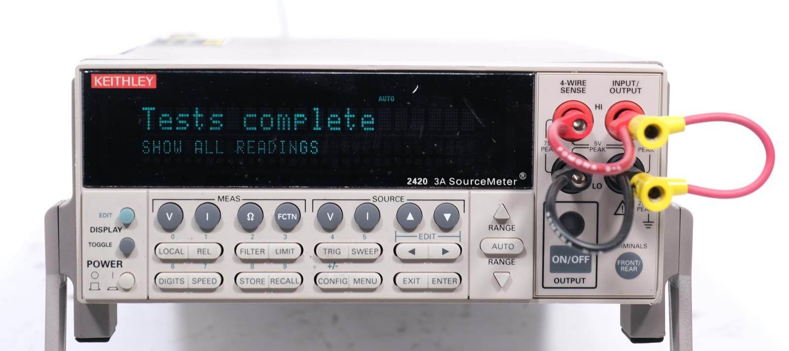 Keithley 2420 Source Meter 60Vdc 60W 3A | eBay