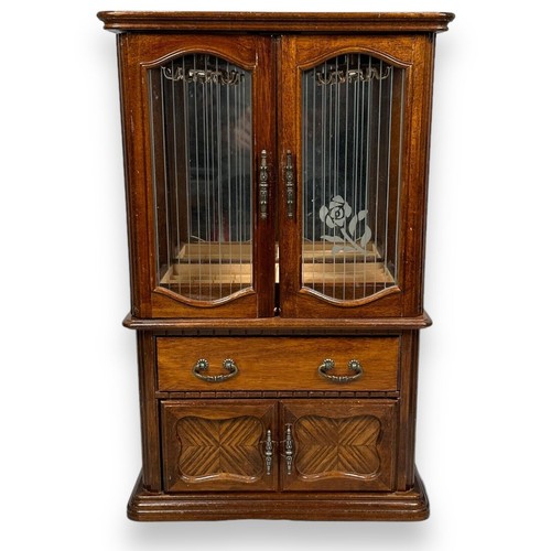 Vintage Commodore Collection Furniture Rosalco Jewelry Armoire Box ...