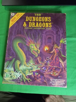 D&D Basic Set Box - Dungeons & Dragons Box Set w/ Basic Rules & Module ...