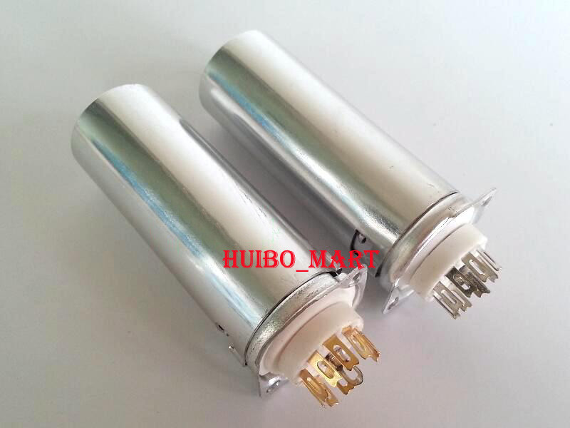 1PC 9pin Vacuum Valve Tube socket with 70mm shield for EL84 6P14 6BQ5 ...