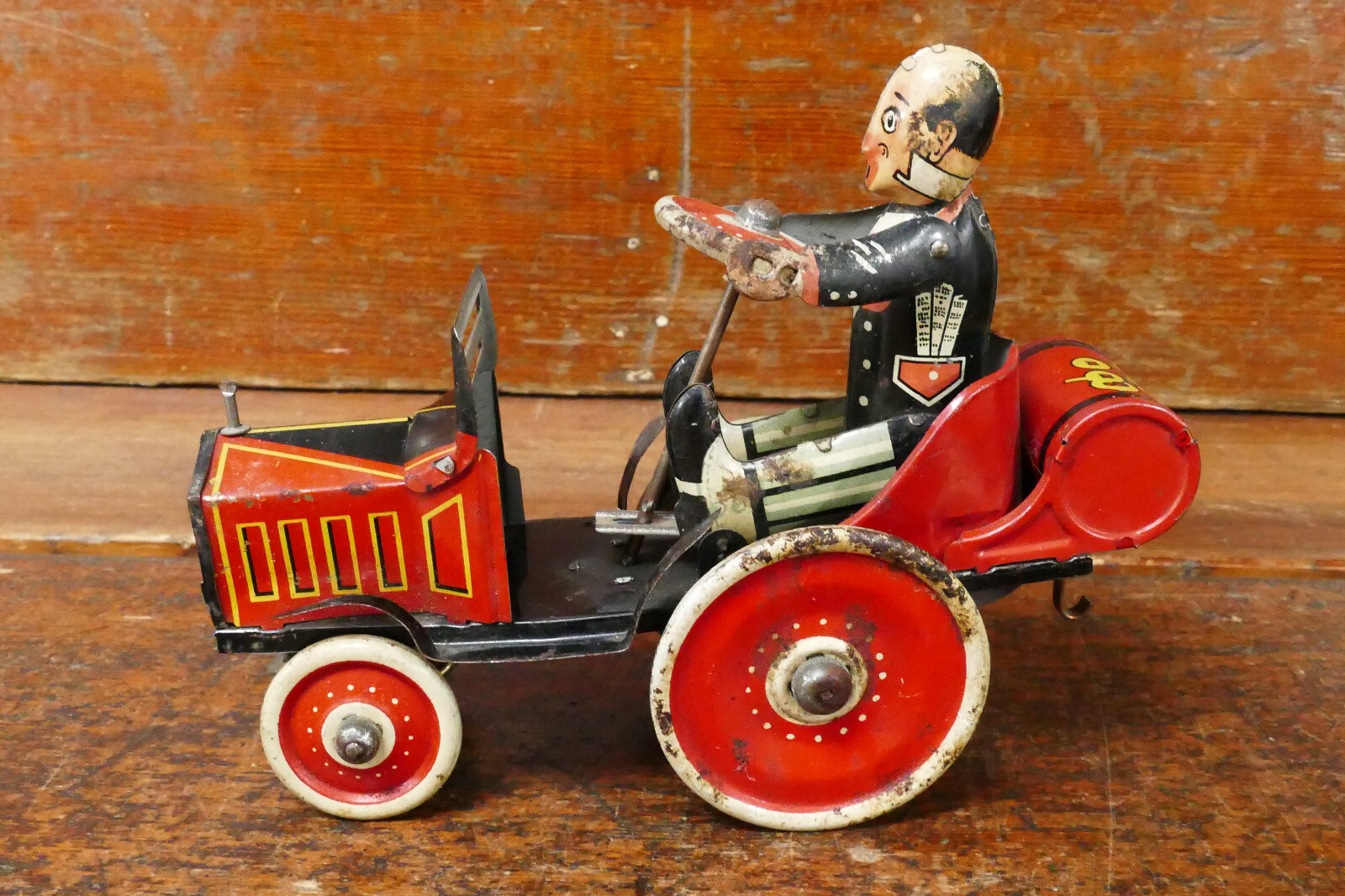 Vintage Original 1930s Marx Coo Coo Car Tin Litho Windup Toy Car ...