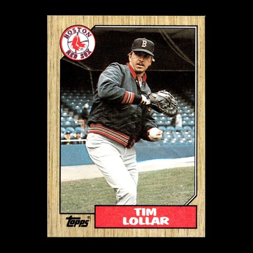Tim Lollar 1987 Topps Boston Red Sox #396 Set Break R306 | eBay