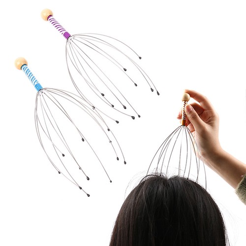 1Pcs Head Massager Scratcher Scalp Neck Release Relax Stress Massage ...