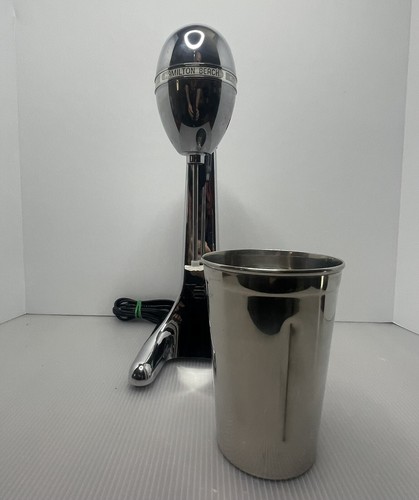 Hamilton Beach 730C Drink Master Classic Chrome Milkshake Maker Mixer ...