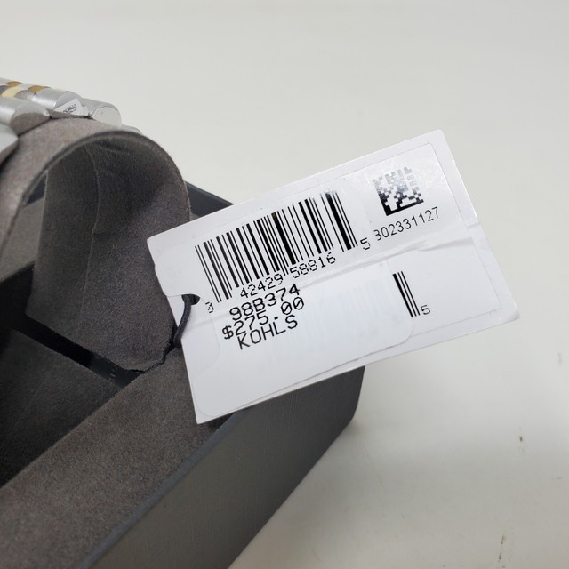 Bulova Men's Quartz Two-Tone Stainless Steel Calendar Watch 98B374 for ...