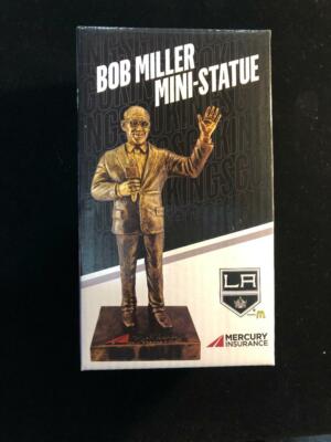 2019 Bob Miller Mini Statue Los Angeles Kings - Replica of Staples ...