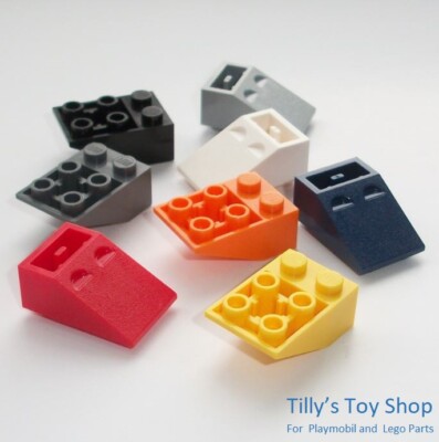 Lego - 2x3 Stud Reverse Slope Roof Tile - Pick Colour & Pack Size- 2752 ...