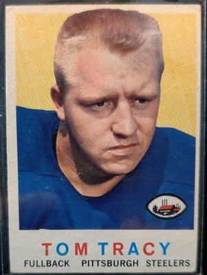 1959 Topps Tom Tracy #176 Pittsburgh Steelers Fullback NMT-MT | eBay