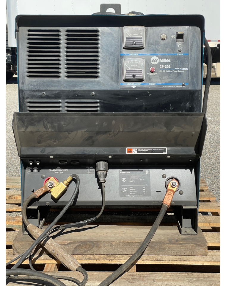 Miller CP-302 MIG Welder 903786 3 Phase 230/460 Volts w/ Spoolmatic 30A ...