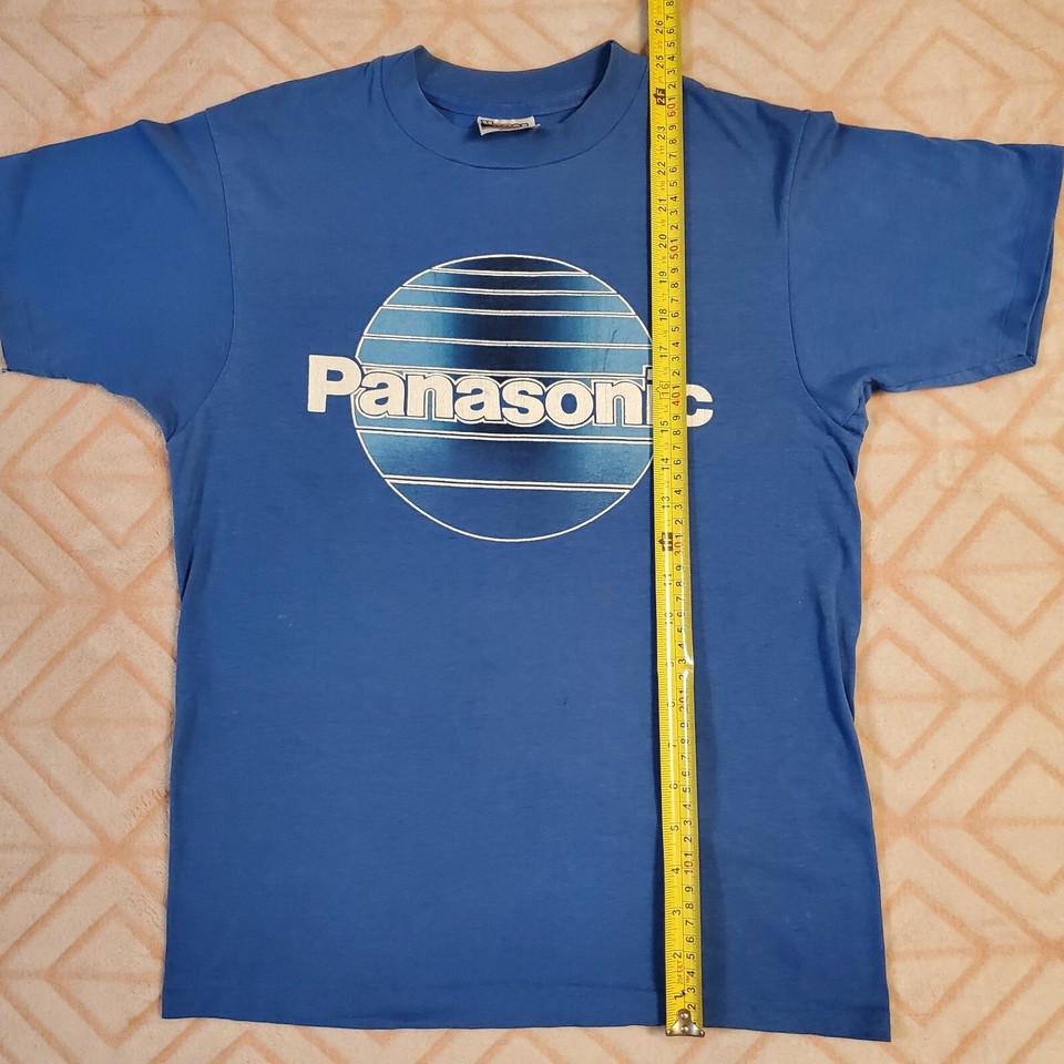 VINTAGE PANASONIC LOGO PROMO Single Stitch T-Shirt 90s VERY RARE ...