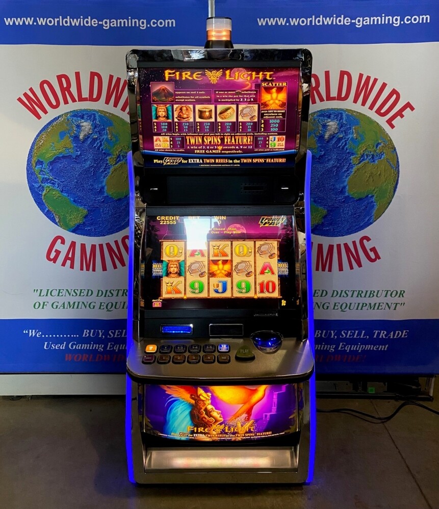 Aristocrat Fire Light Slot Machine | eBay