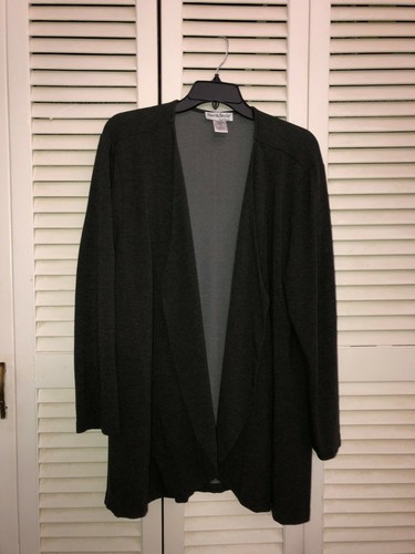 Northstyle Women Cardigan PXL DARK GREY BLACK | eBay