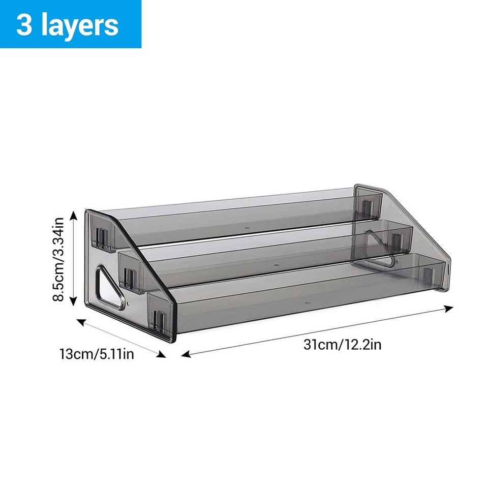 3-7 Tier Acrylic Collector Card Display Stand Rack Shelf For Trading ...