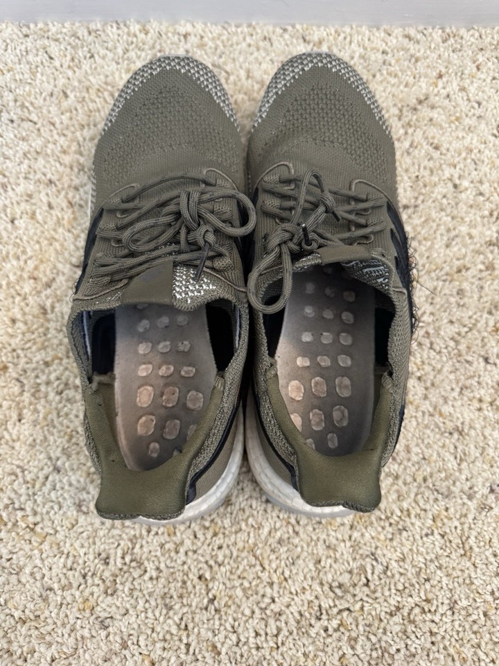 adidas UltraBoost 1.0 LCFP Olive Strata Running Shoes HR0056 Men’s Sz ...