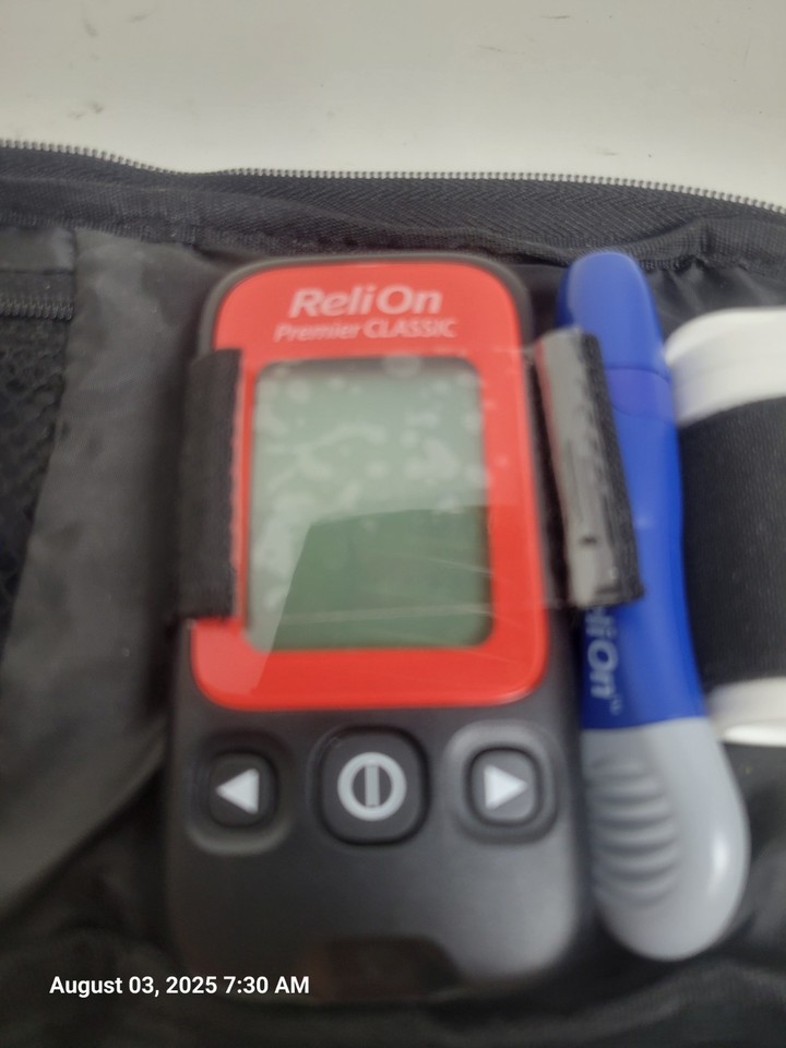 ReliOn Premier CLASSIC Glucose Meter Kit 💉 NEW No Box | Diabetes ...