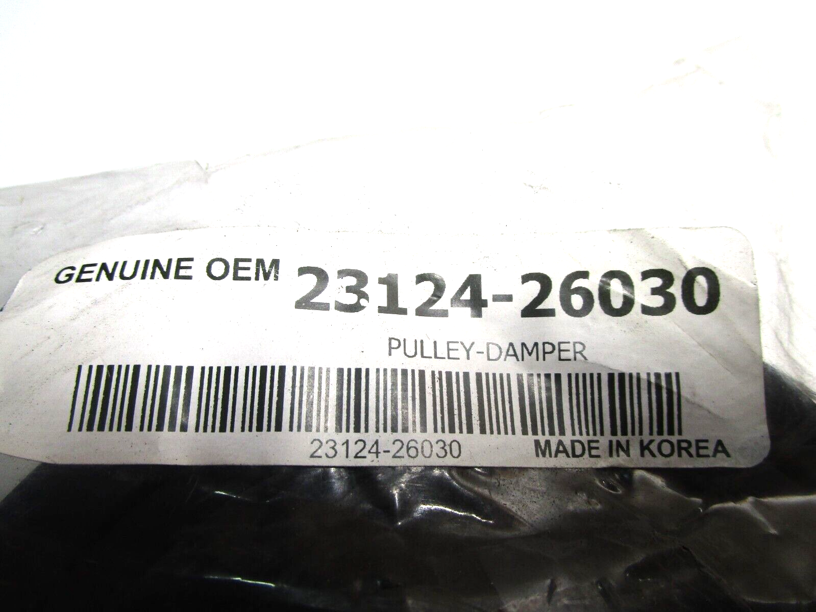 DAMPER PULLEY FOR 96-11 HYUNDAI ACCENT 06-11 KIA RIO # 23124-26030 | eBay
