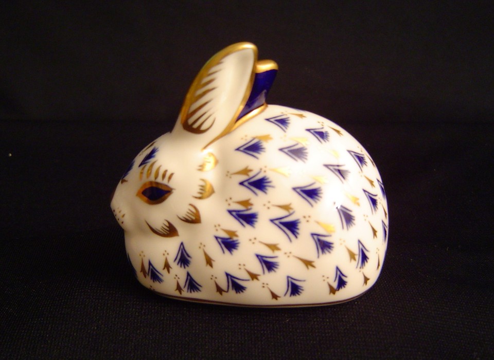 Royal Crown Derby Hand painted Rabbit | eBay