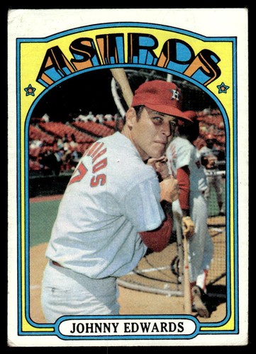 1972 Topps Johnny Edwards #416 Houston Astros Baseball Card | eBay