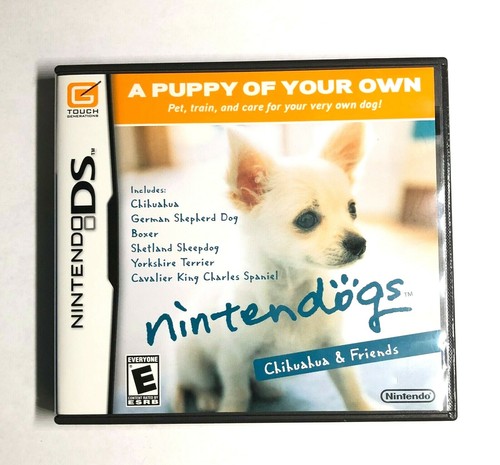 Nintendogs Chihuahua & Friends Case and Manual by (Touch generation ...