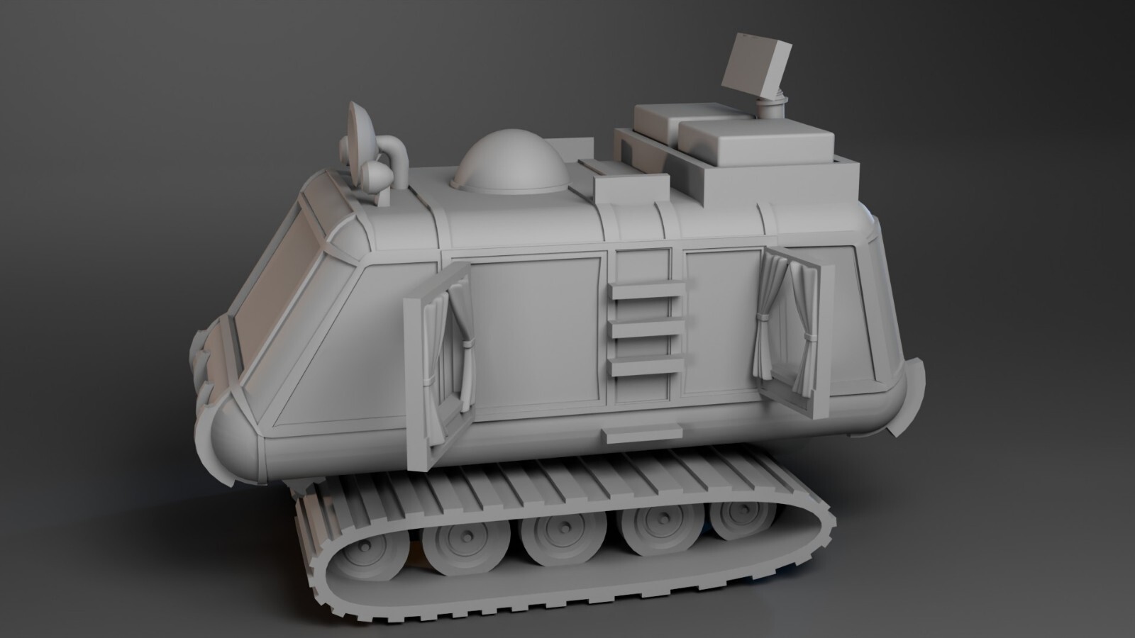 Lost In Space CHARIOT 3D Printed Open Doors Various Sizes - 3-5 inches ...
