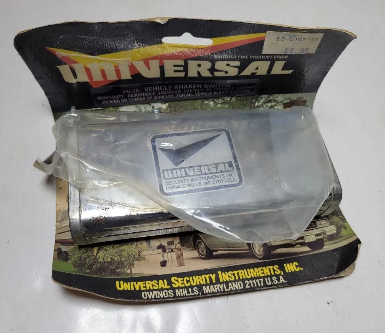 New Vtg Universal Vehicle Shaker Switch (#U-2A) Made in USA | eBay