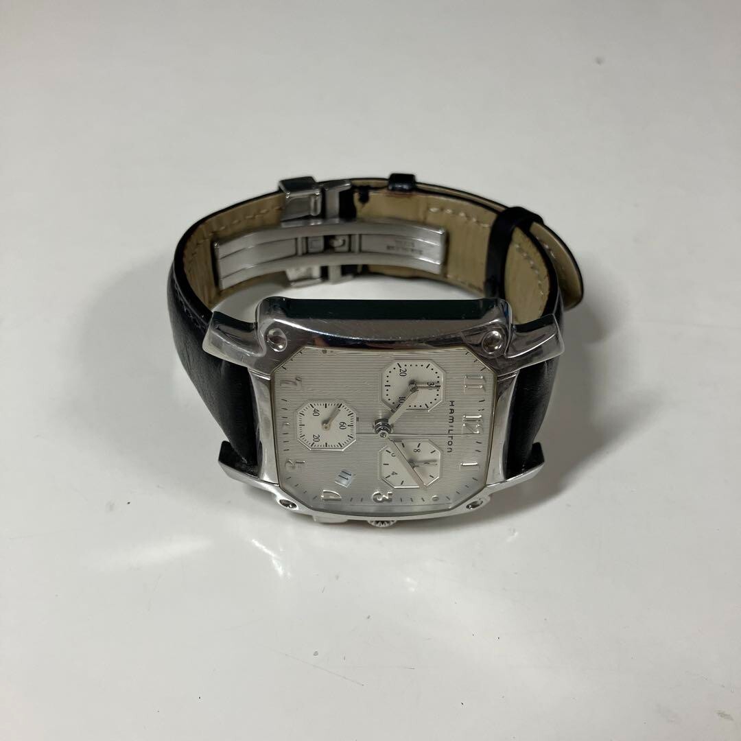 Hamilton Lloyd Chrono H194120 Men's Quartz Chronograph Watch JUNK AS-IS ...