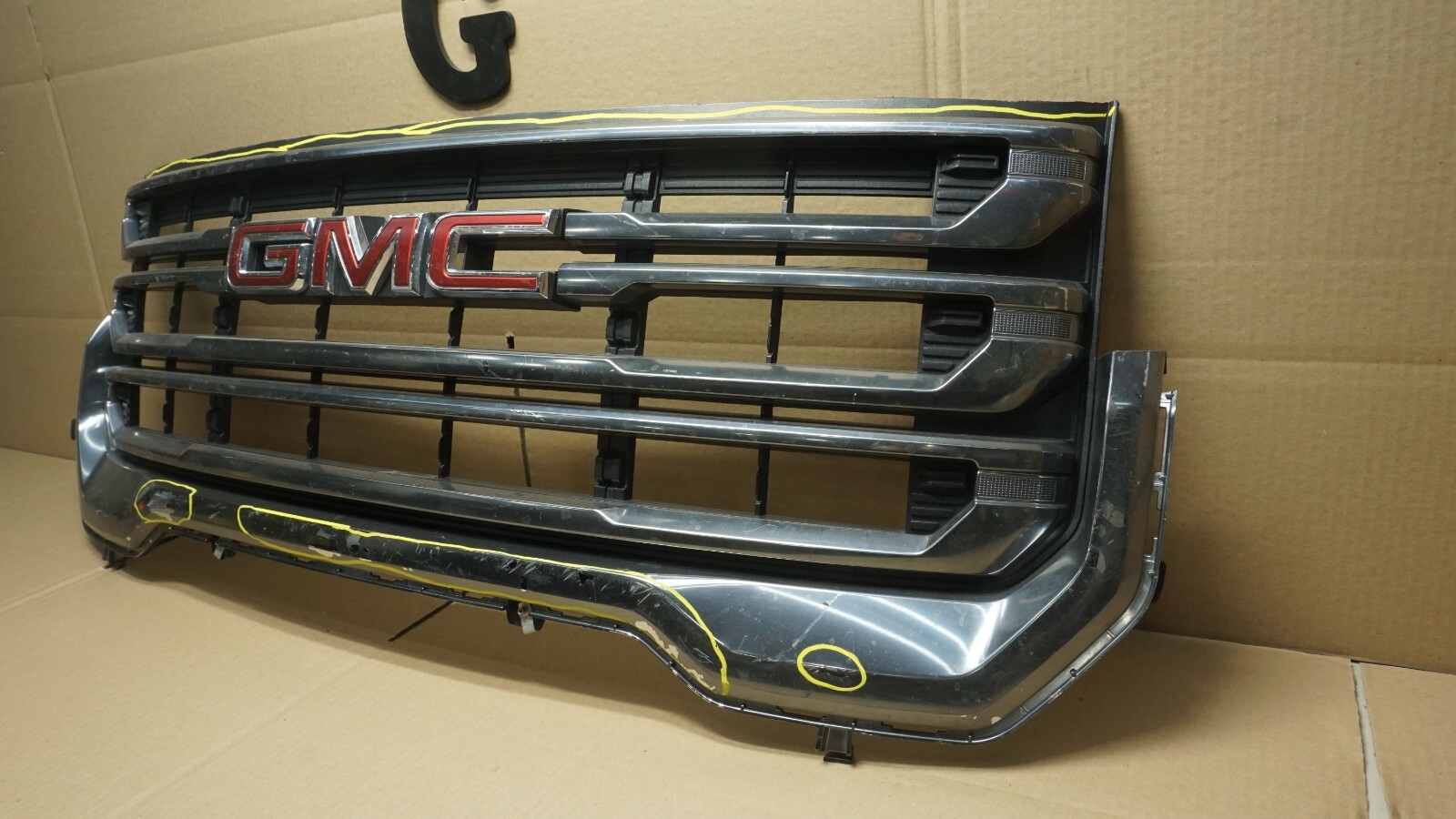 2020-2022 GMC ACADIA FRONT BUMPER UPPER GRILLE GRILL OEM 84805224-M6850 ...