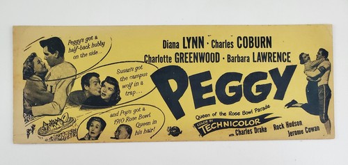 1950 Peggy Queen Rose Bowl Parade Comedy Vtg Movie Herald Hudson Drake Cowan | eBay
