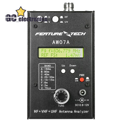 UHF Antenna Analyzer Antenna Meter AW07A Antenna Tester HF Analyzer ...