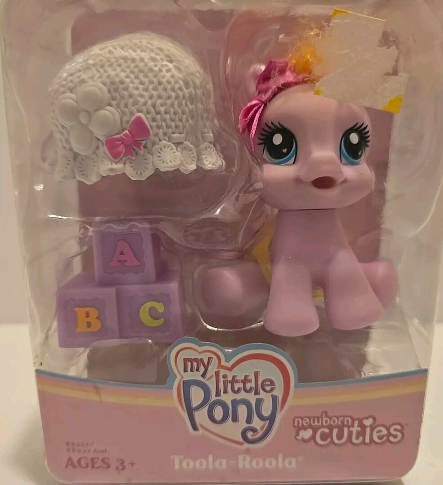 My Little Pony Newborn Cuties Toola-Roola NRFB 2008 Baby Hat Balloon ...